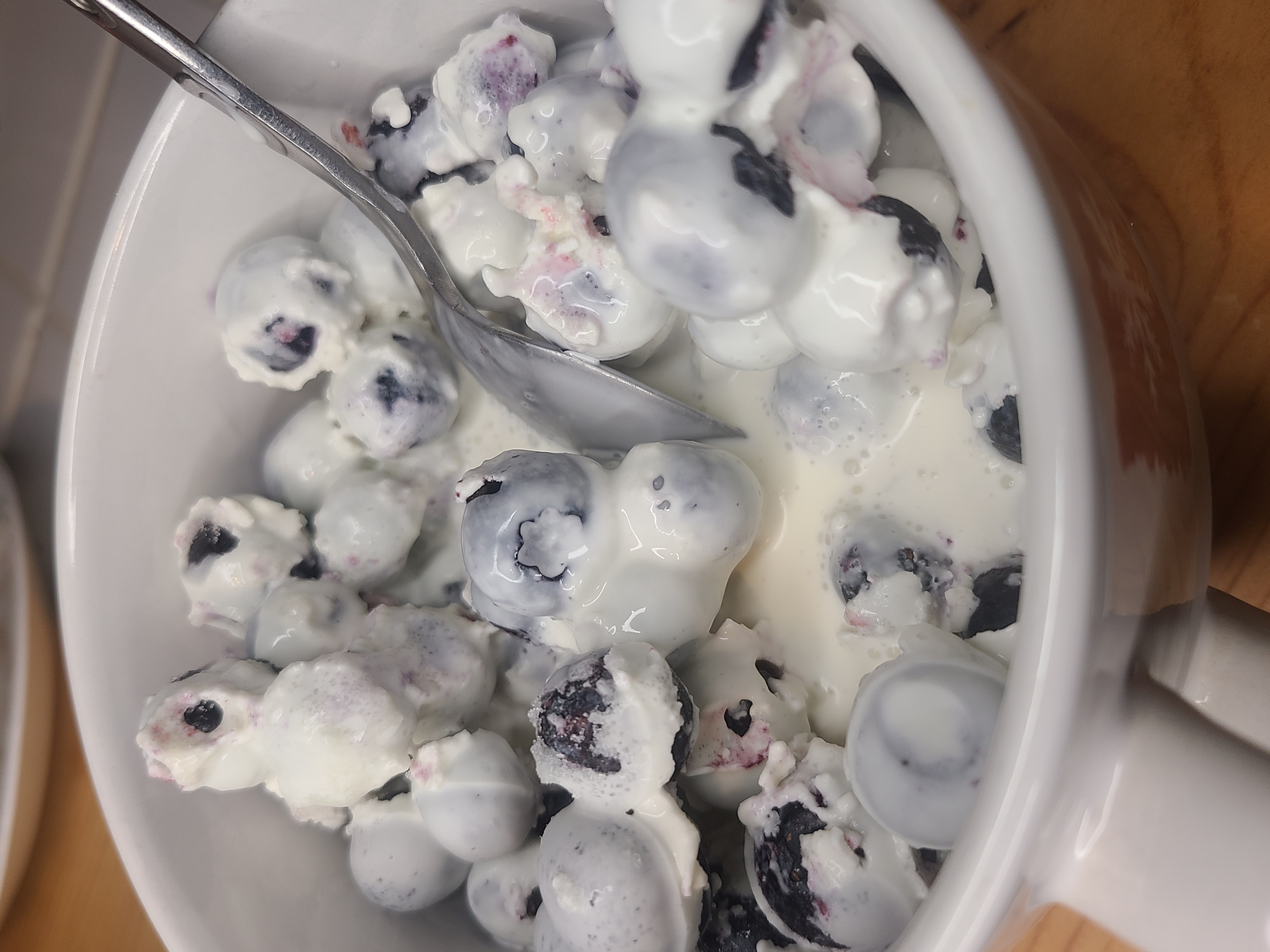 Blueberries and Cream Recipe | The Good Old Way